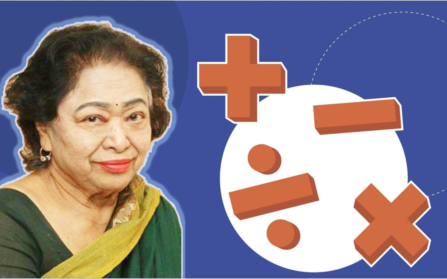 Shakuntala Devi Biography - An Indian Mental Calculator and Writer aka ...